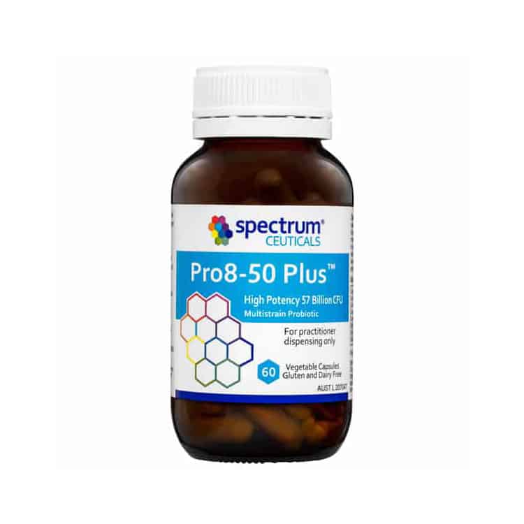 SPECTRUMCEUTICALS PRO-8 50 PLUS PROBIOTIC 60'S CAPSULES - Kingsway ...